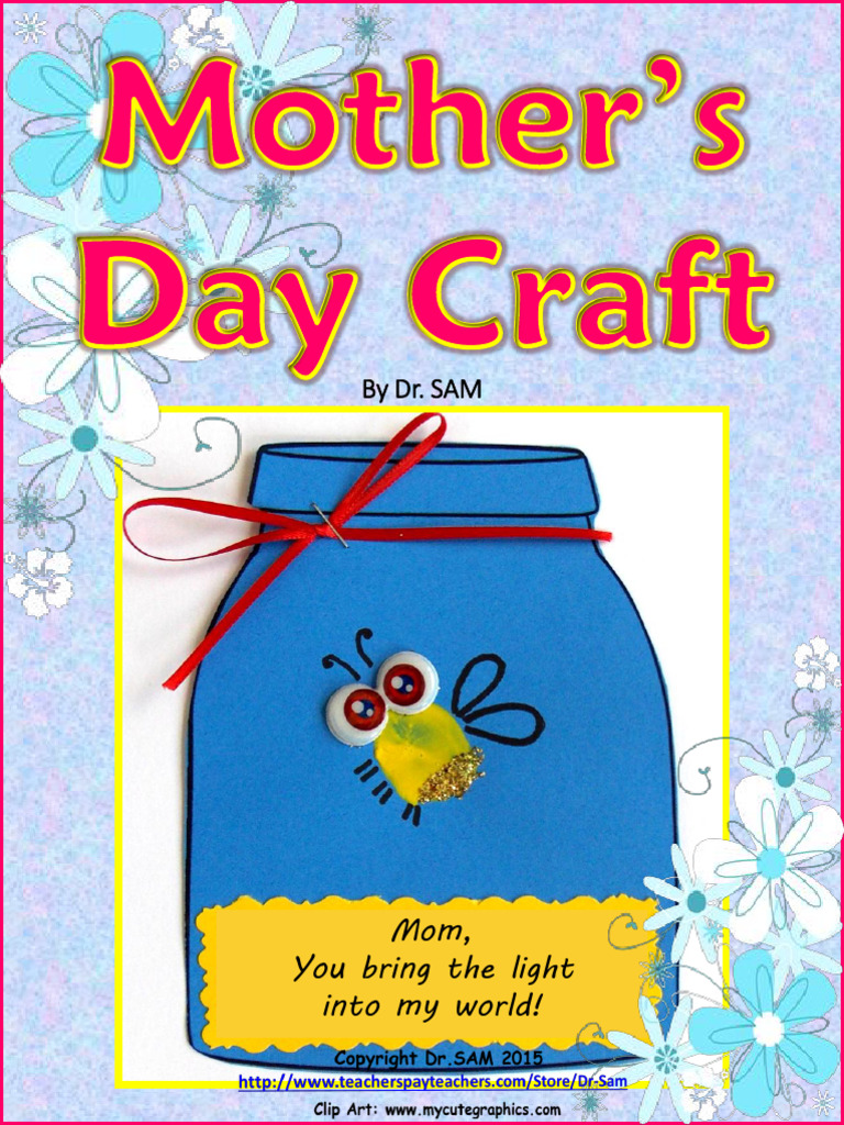 Mother's Day Firefly Craft Guide | PDF