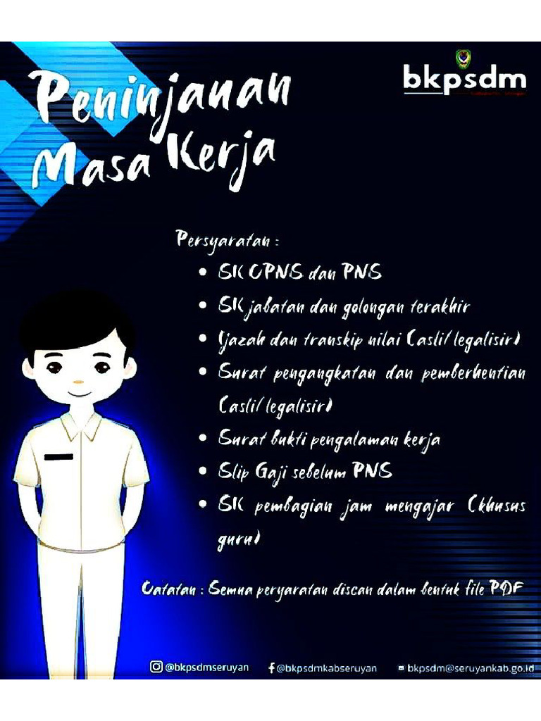 Peninjau Masa Kerja | PDF