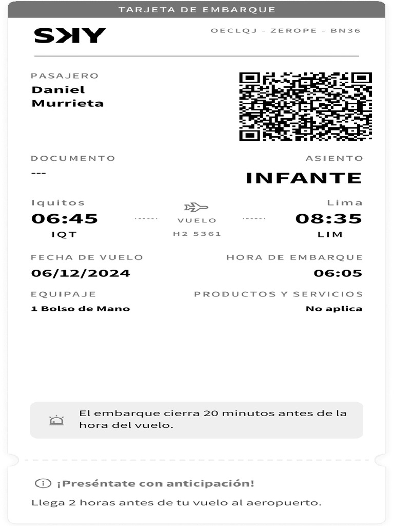 Boarding Pass Null INF | PDF Boarding Pass Null INF | PDF