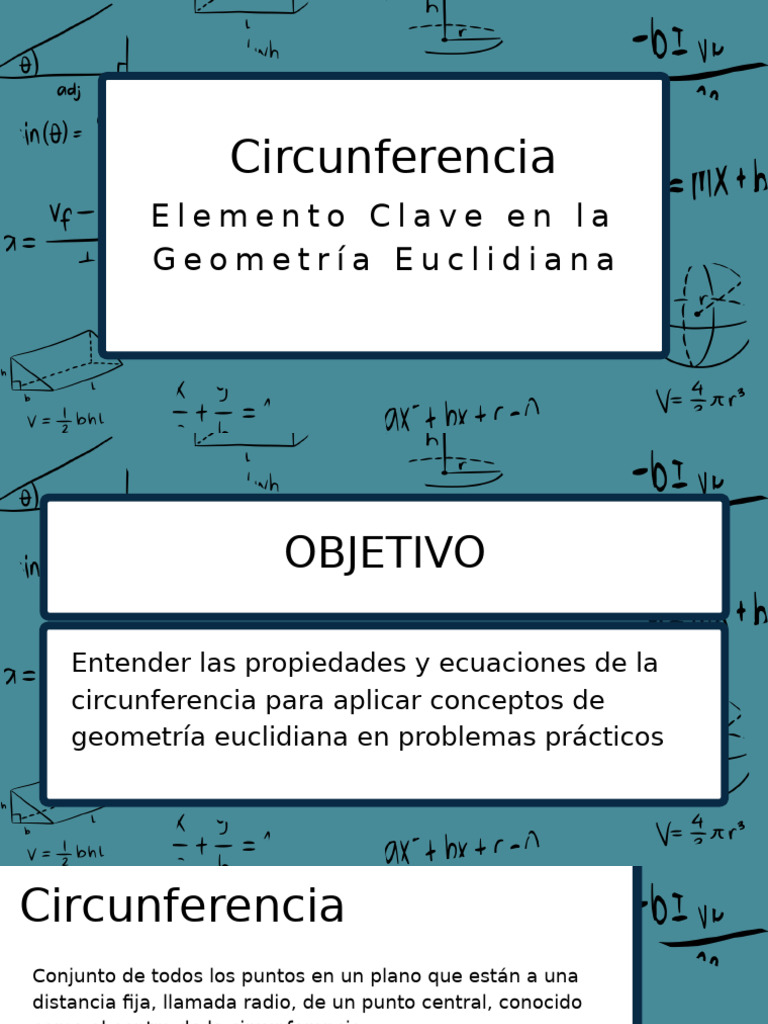 Circunferencia | PDF | Conceptos matemáticos | Geometría euclidiana