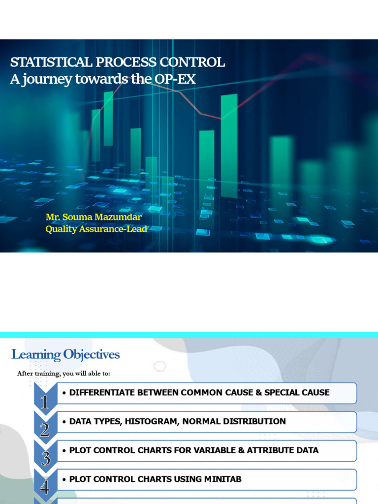 SPC_A Journey to OP-EX Through 6 Sigma | PDF | Standard Deviation ...