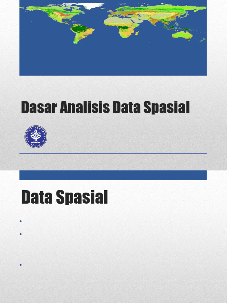 03 Dasar Analisis Data Spasial | PDF