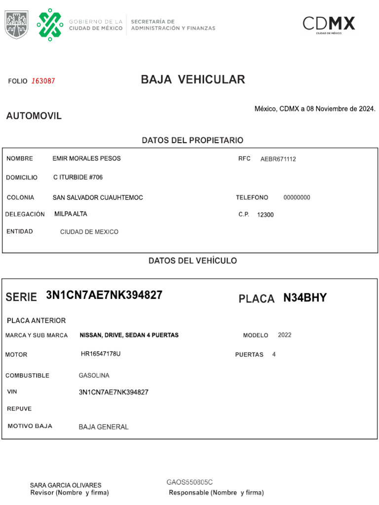 Baja CDMX Drive | PDF