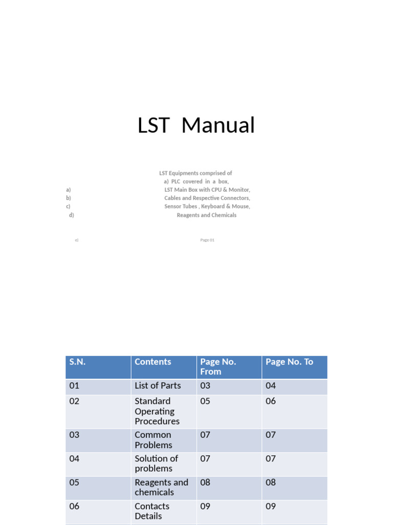LST Manual_724 | PDF | Computer Keyboard | Office Equipment