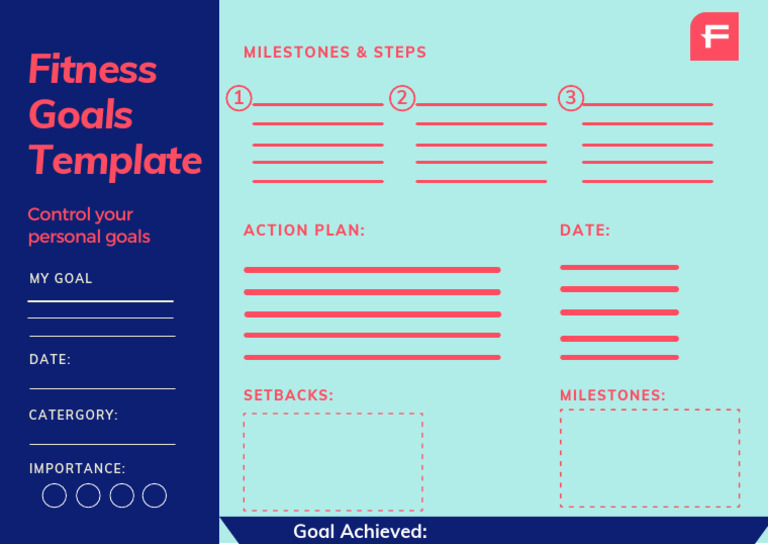 Fitness Goals & Milestones Plan | PDF