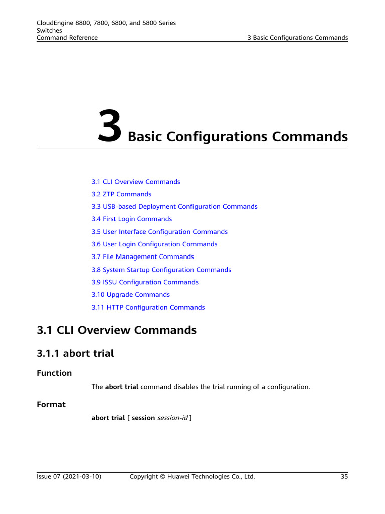 01-03 Basic Configurations Commands | PDF | Command Line Interface | Keyboard Shortcut