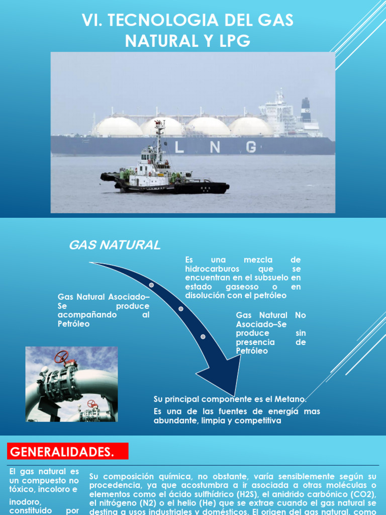 Tecnología y Uso del Gas Natural | PDF | Gas natural | Gas natural licuado