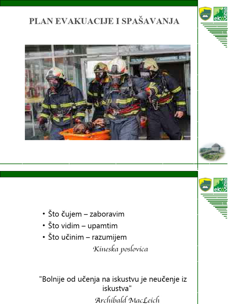 Plan Evakuacije | PDF