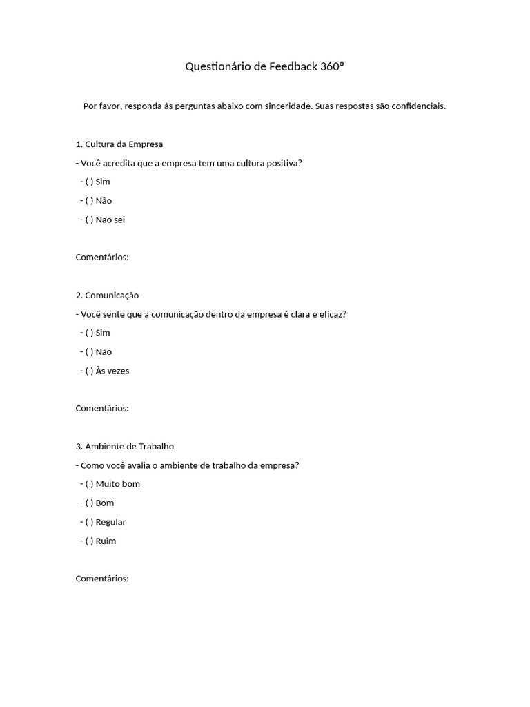 Questionário 2 | PDF