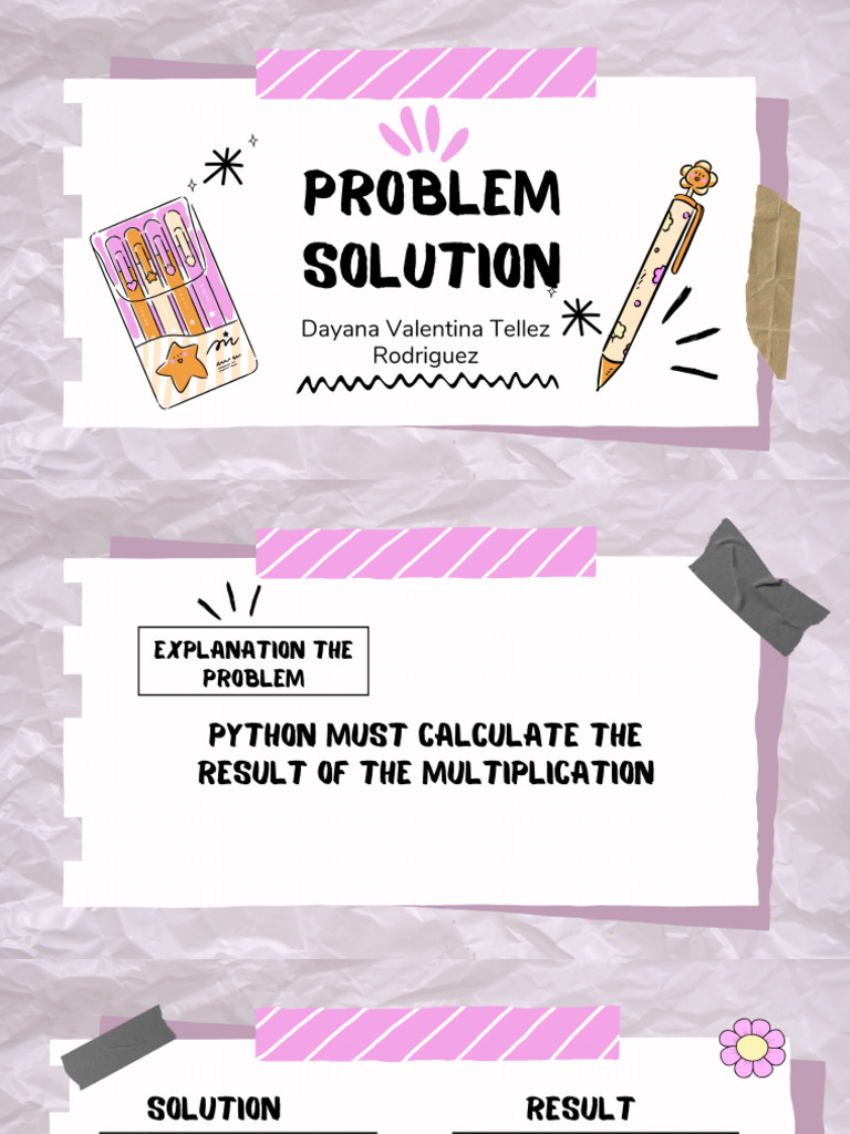 Problem Solution | PDF
