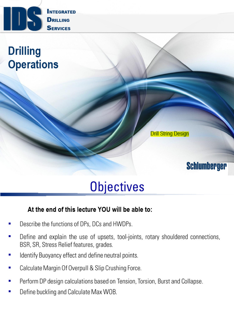 08B2. Drill String Design | PDF | Yield (Engineering) | Strength Of Materials