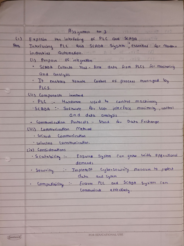 plc important questions | PDF | Automation | Control Engineering
