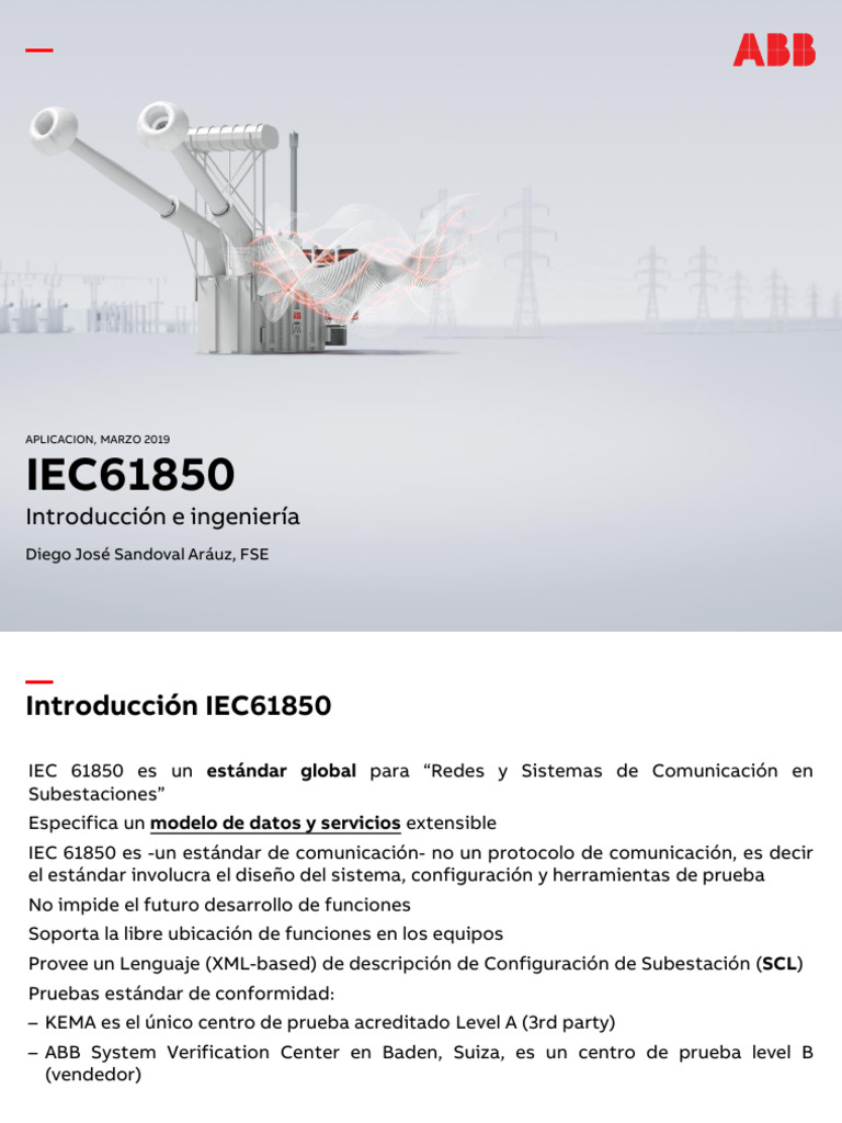 Introducción al estándar IEC 61850 | PDF | Cambiar | Informática
