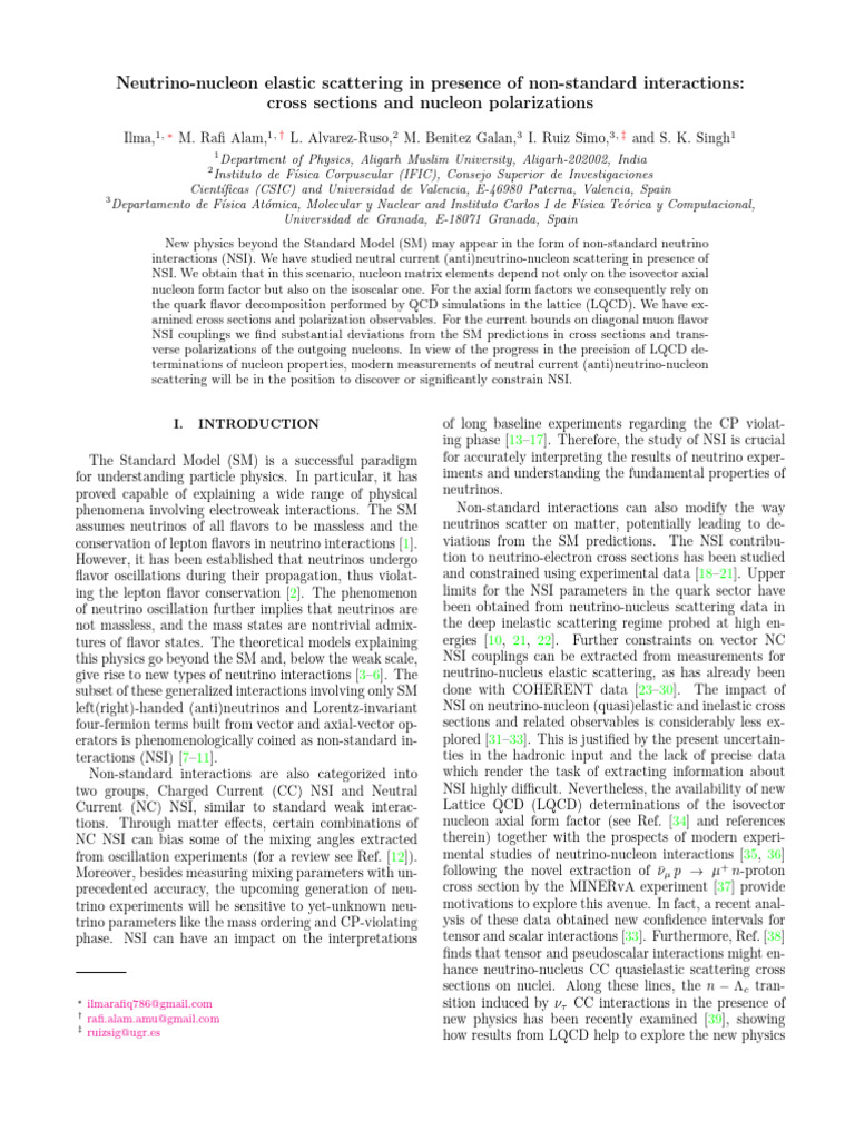2412.04818v1 | PDF | Neutrino | Fundamental Interaction