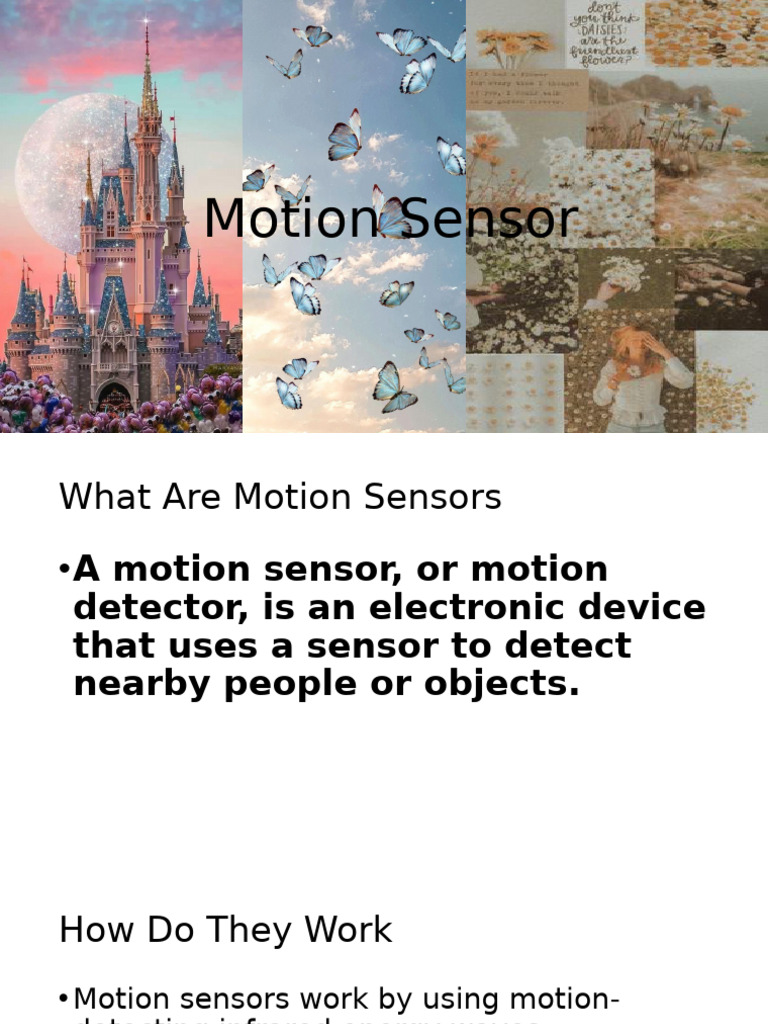 motion sensor | PDF