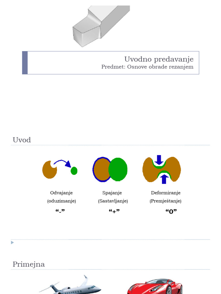 01 - Uvodno Predavanje | PDF