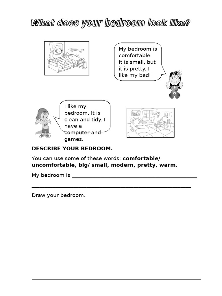 Describe Your Bedroom | PDF