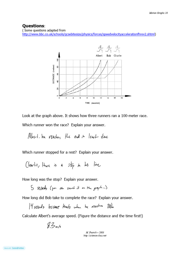 Motion Graph Analysis Guide | PDF