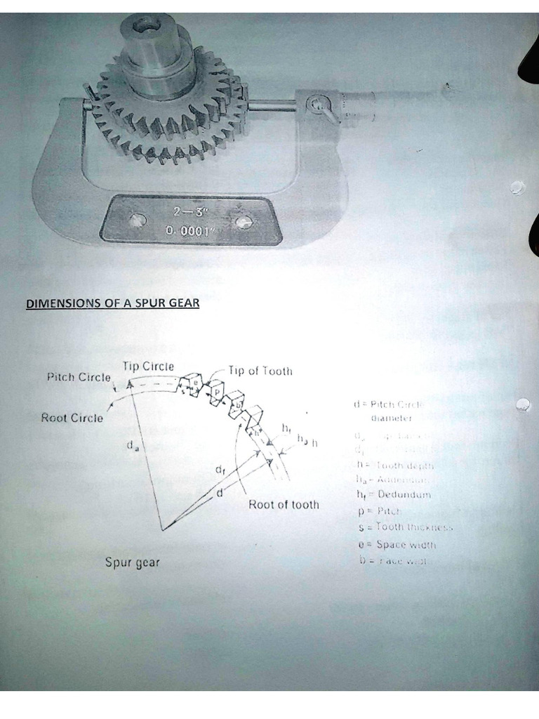 Gear Measurement PDF | PDF