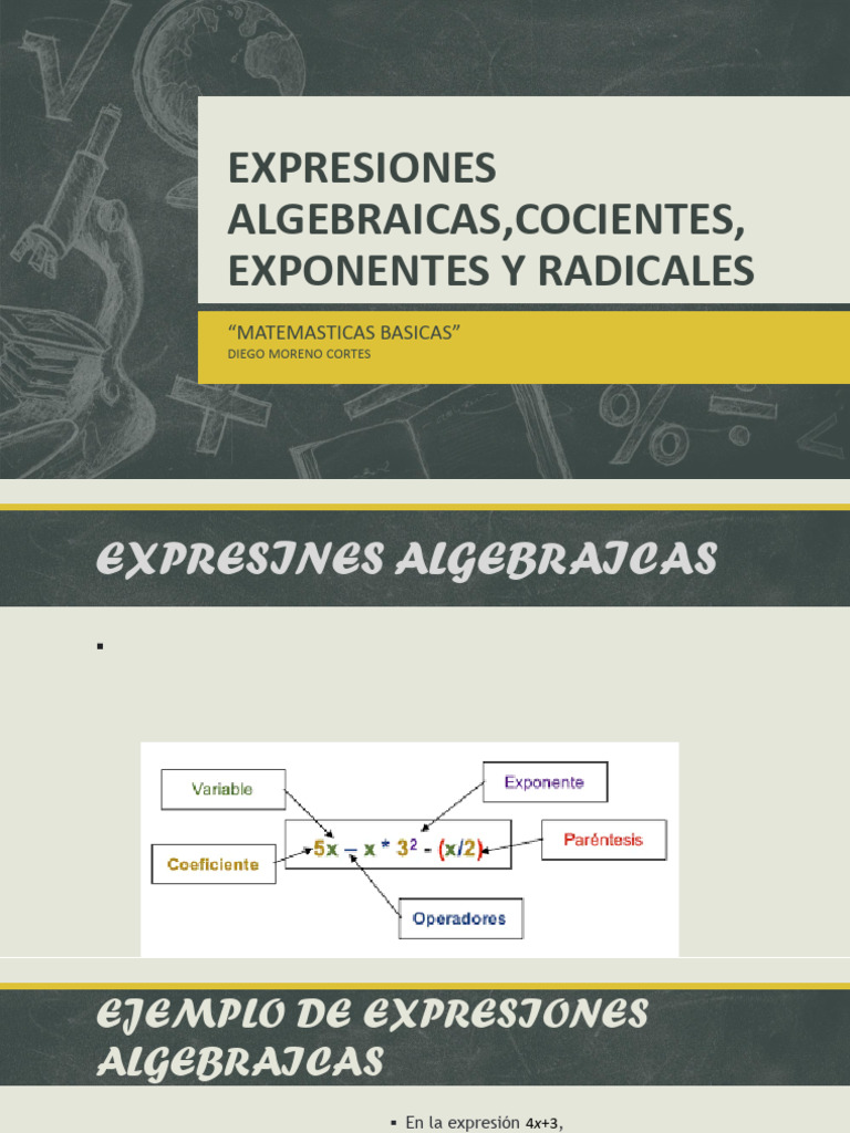 Actividad Matematicas Basicas | PDF | División (Matemáticas) | Exponenciación