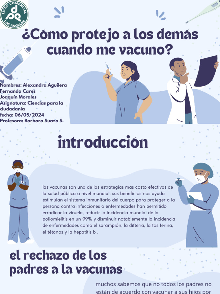 ¿ Como Protejo A | PDF | Vacunas | Vacunación