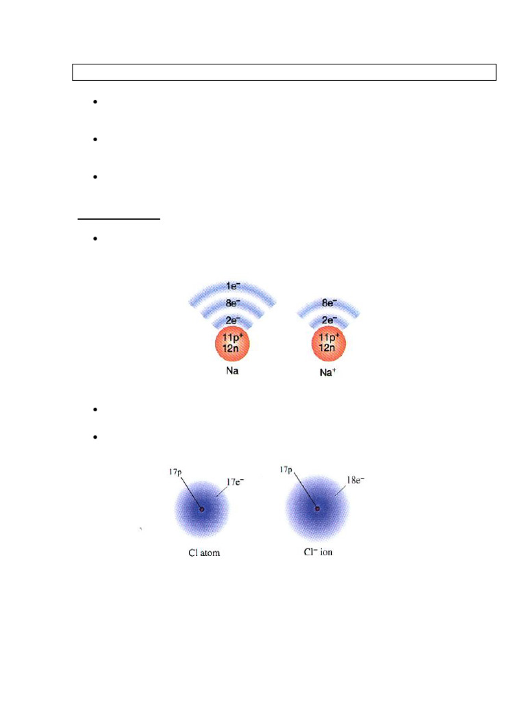 Octet Rule Chem51 - Chap - 05 | PDF | Ion | Ionic Bonding