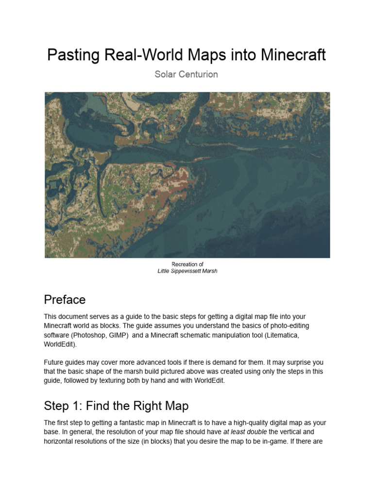 Importing Maps with Litematica 1.25 | PDF | Pixel | Image Editing
