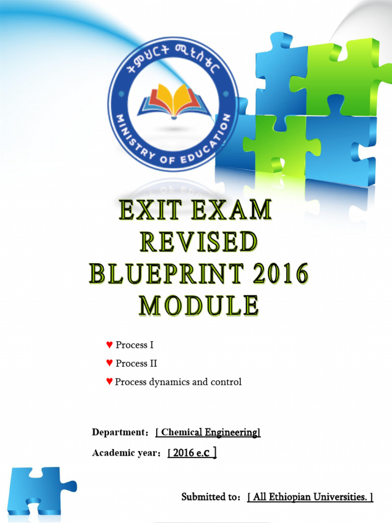 Exit Exam Revised Blueprint 2016 Module-1 | PDF | Sodium Carbonate ...