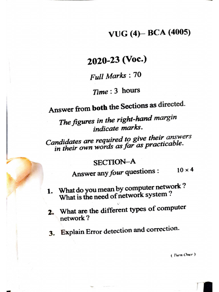 VBU Question | PDF