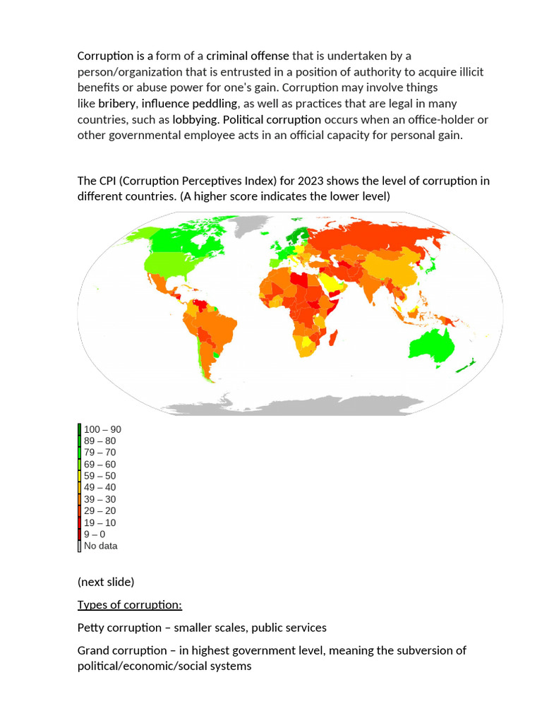 Corruption | PDF