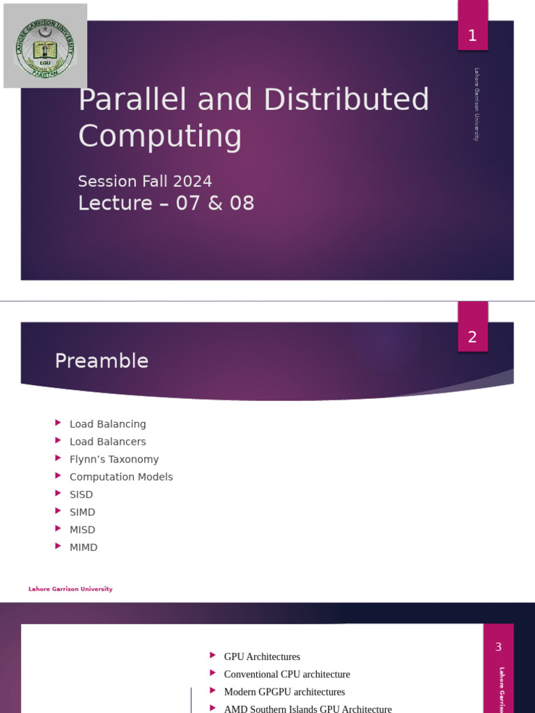 GPU and CPU Architecture Overview | PDF | Graphics Processing Unit | Parallel Computing