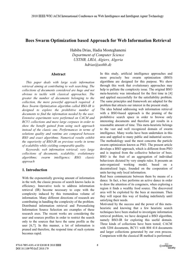 PSO4 | PDF | Information Retrieval | Search Engine Indexing