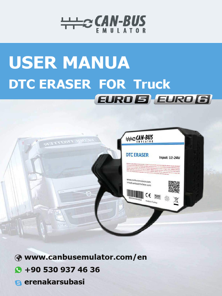 DTC Eraser EURO 6 ENG | PDF