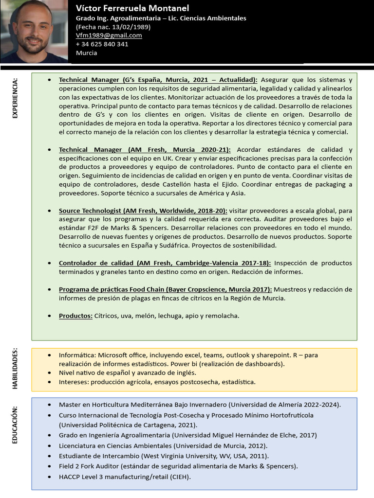 Victor.Ferreruela.cv | PDF