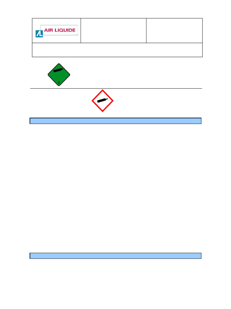 FDS - Argon | PDF | Argón | Agua