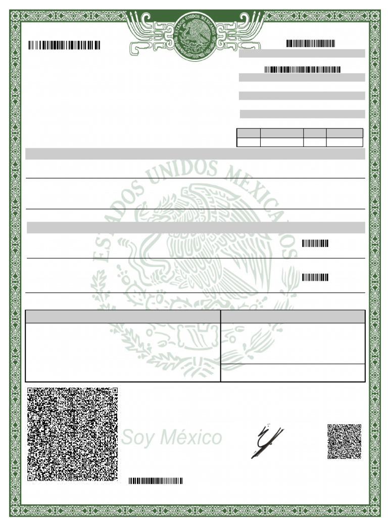 Luam860508mplngr01 Folio | PDF | Directorios | Documento