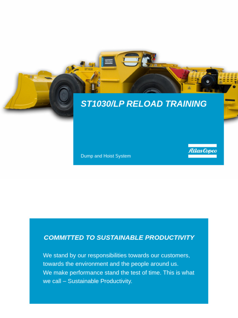 08_ST1030_Dump_and_hoist_en | PDF | Valve | Throttle