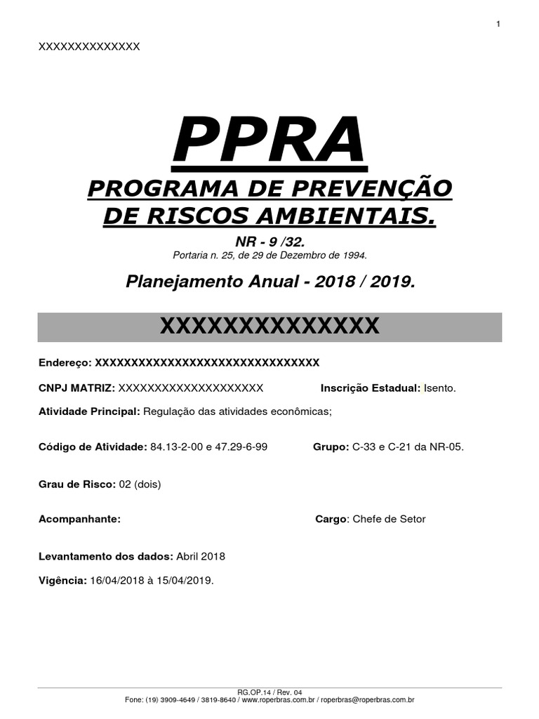 PPRA Mod | PDF | Tempo