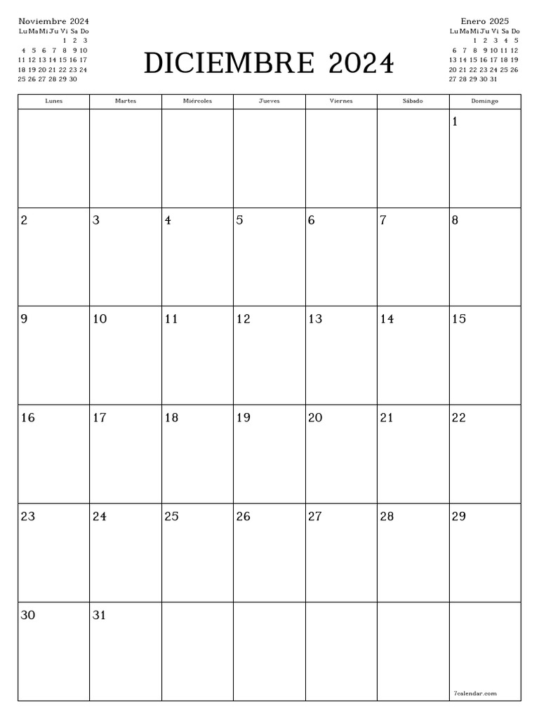 Calendar 12 2024 P A4 7calendar | PDF