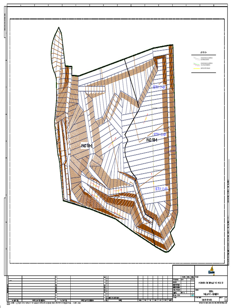Skt Cdp Top 003 Panel Layout a Cdp Geosinteticos Rev 0 | PDF