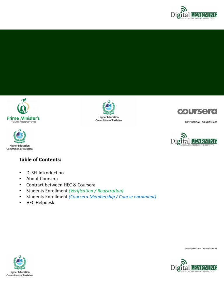 How to Register Courses in Coursera | PDF | Educational Technology ...