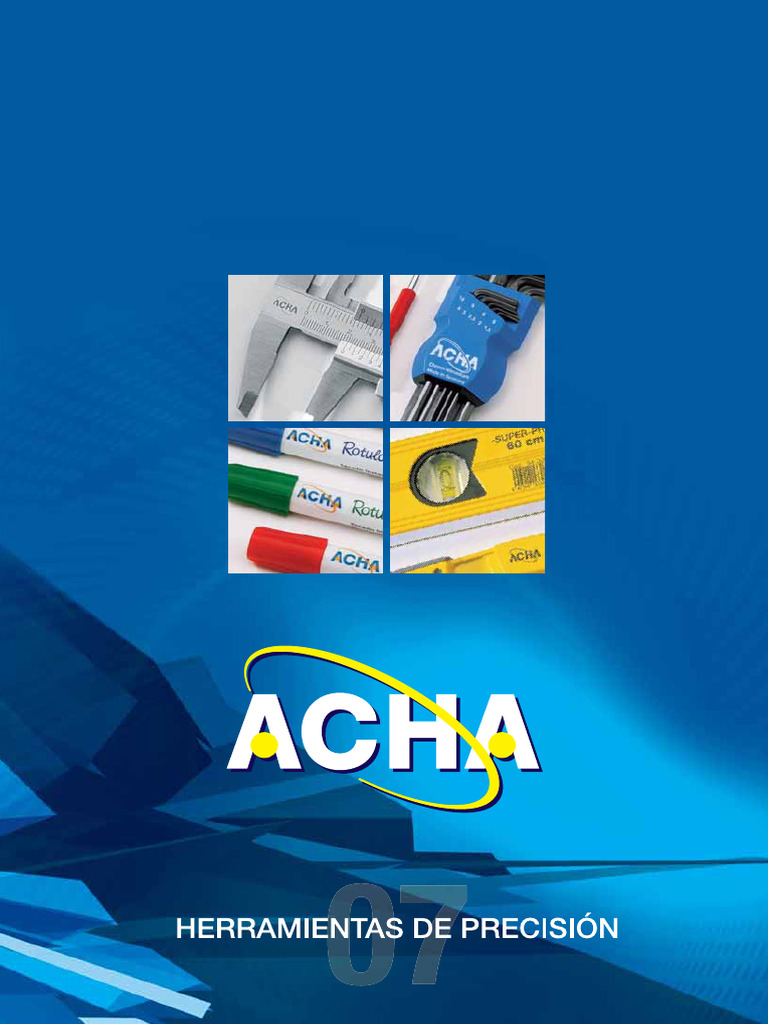 Catálogo Acha 2007 BAJA | PDF