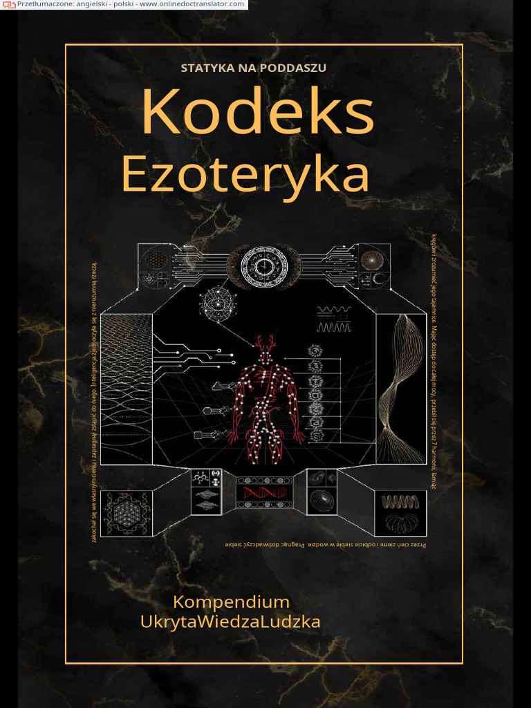 Codex Esoterica - Kompendium Ukrytej Ludzkiej Wiedzy | PDF