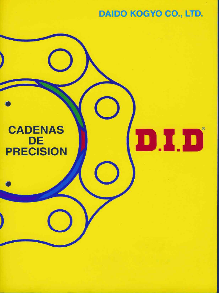 CATALOGO CADENAS | PDF