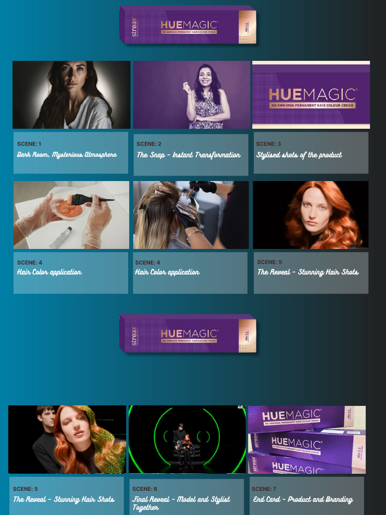 Stream Professional HUEMAGIC Storyboard | PDF
