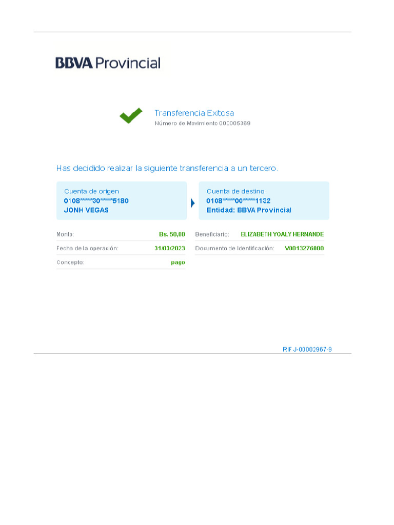 Factura de Pago C.T.V | PDF
