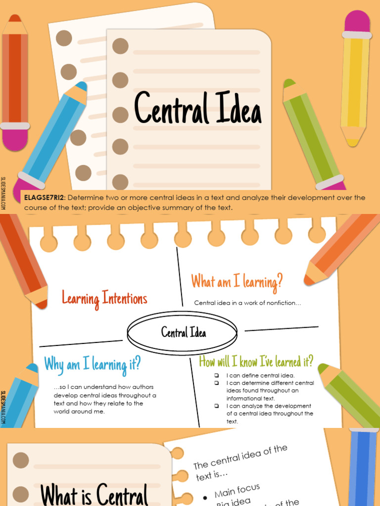 Central Idea Mini Lesson | PDF | Magna Carta | Civil Liberties