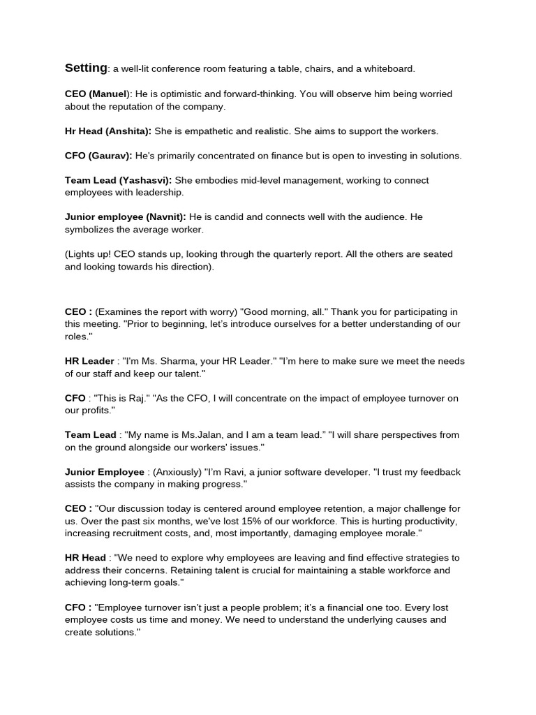 bgs script-1 | PDF | Employee Relations | Business