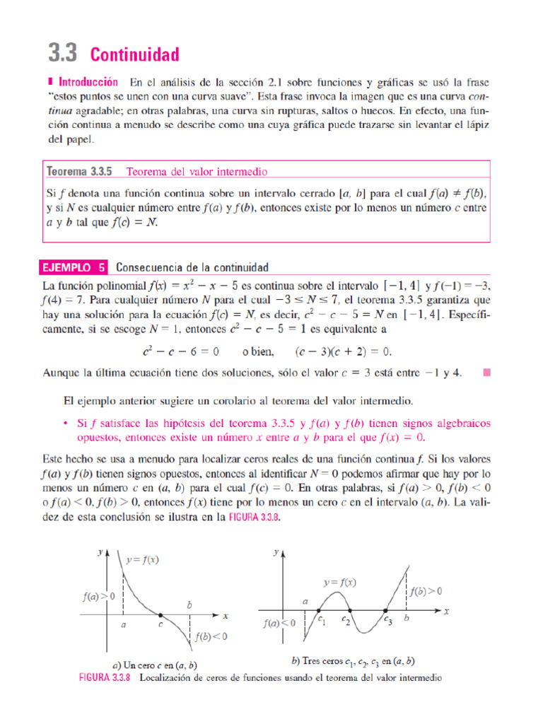 Teorema Del Valor Intermedio Teorema de Compresión 241204 101216 | PDF