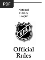 Ice Hockey Referee Signal Guide | PDF | Hand | Arm